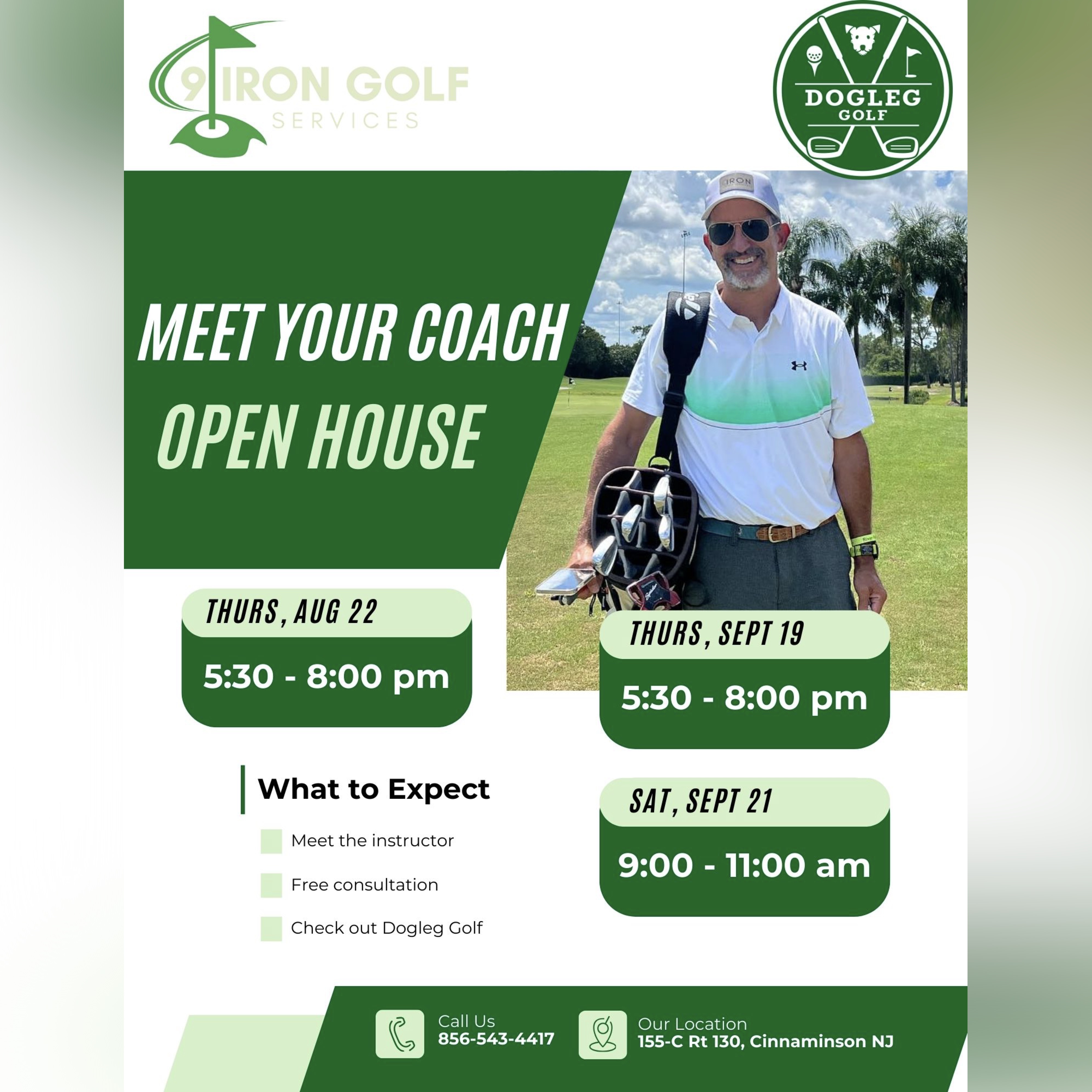 Events - Dogleg Golf - Book Now!